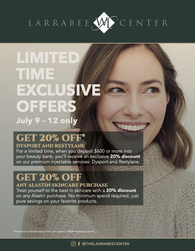 Specials & Events| Larrabee Center for Plastic Surgery | Seattle, WA